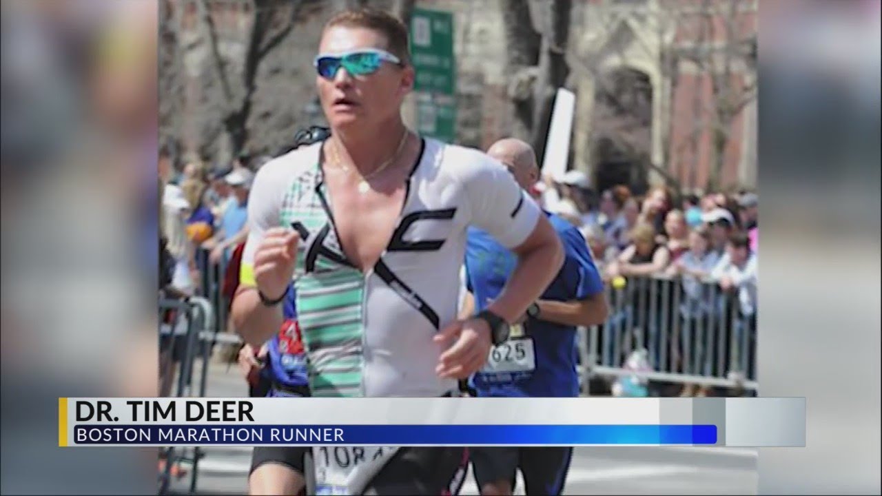 Dr. Tim Deer Boston Marathon - YouTube