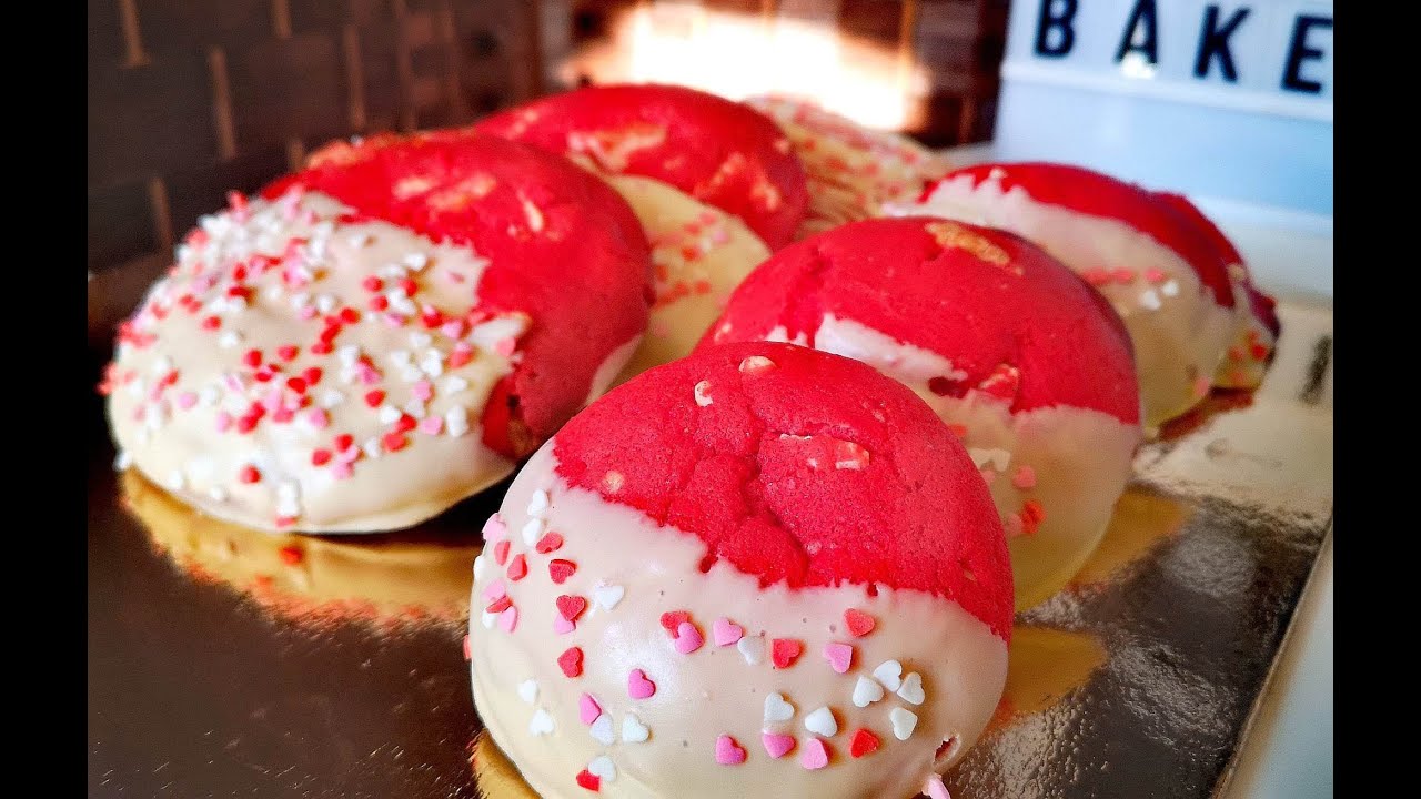 Soft Cookies Valentine ♥ Τα Υπέροχα κατακόκκινα Cookies του Αγίου ...