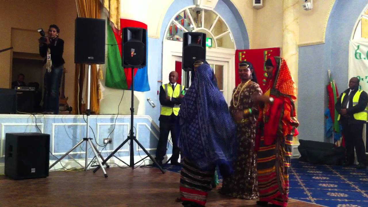 Afar Culture Peforms In The Eritrean Festival In UK 22/10/11 - YouTube