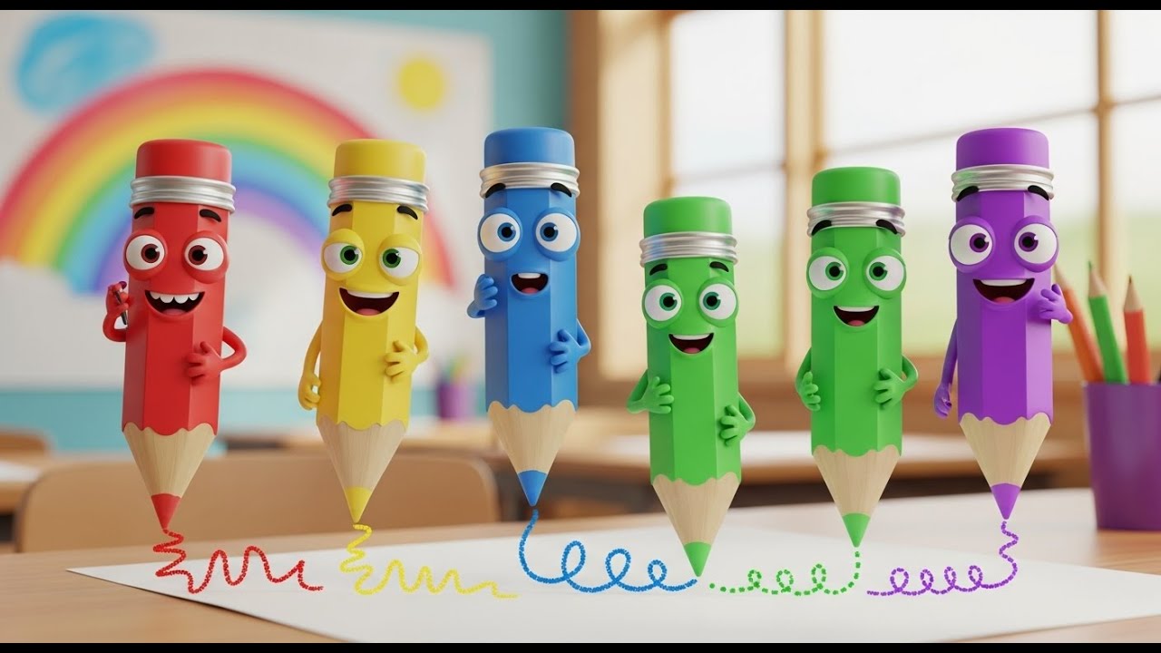 Five Little Pencils Scribble Scribble Scribble | Creative Writing ...
