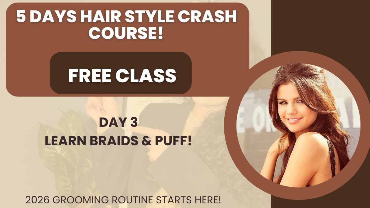 5 DAYS HAIRSTYLE CRASH COURSE(हिन्दी)| हेयर क्लास| HOWTO DO HAIR BRAIDS ...