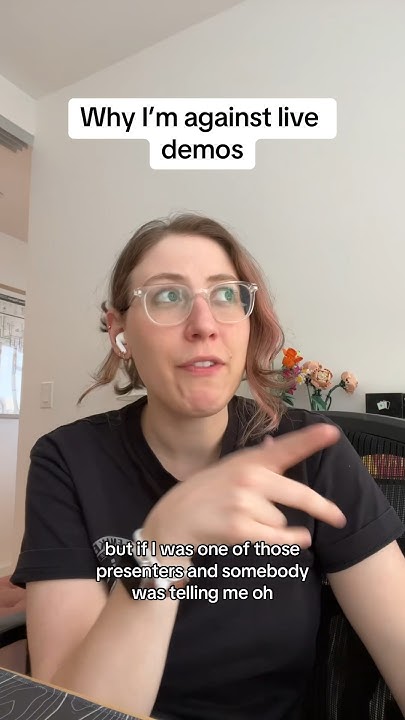 Why you should never live demo your code #coding - YouTube