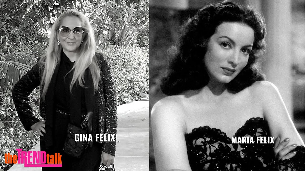GINA FELIX Remembers Her Aunt MARIA FELIX - YouTube