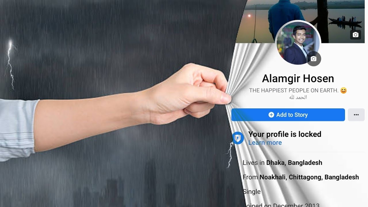 Facebook Profile Screenshot Edit | How to edit Facebook profile ...