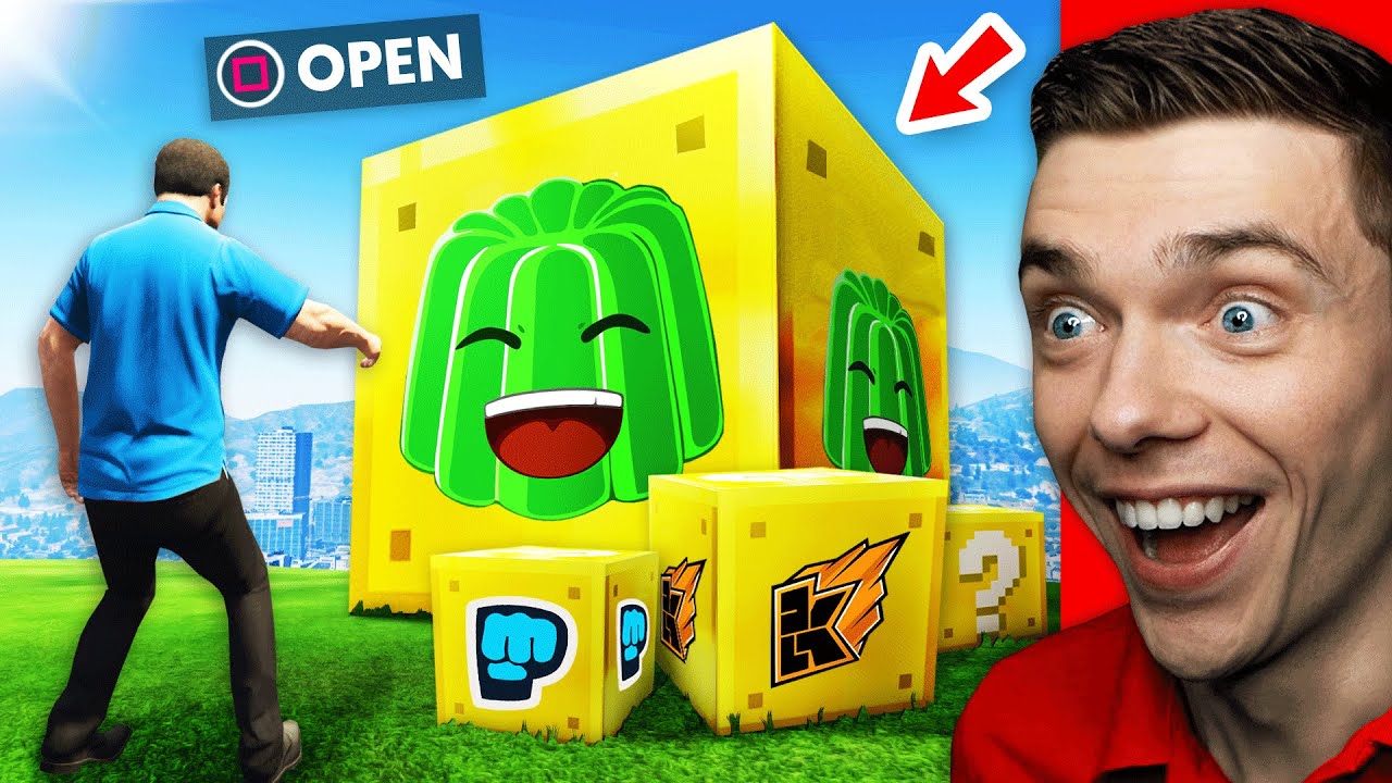 Opening YOUTUBER LUCKY BLOCKS In GTA 5 (Crazy) - YouTube