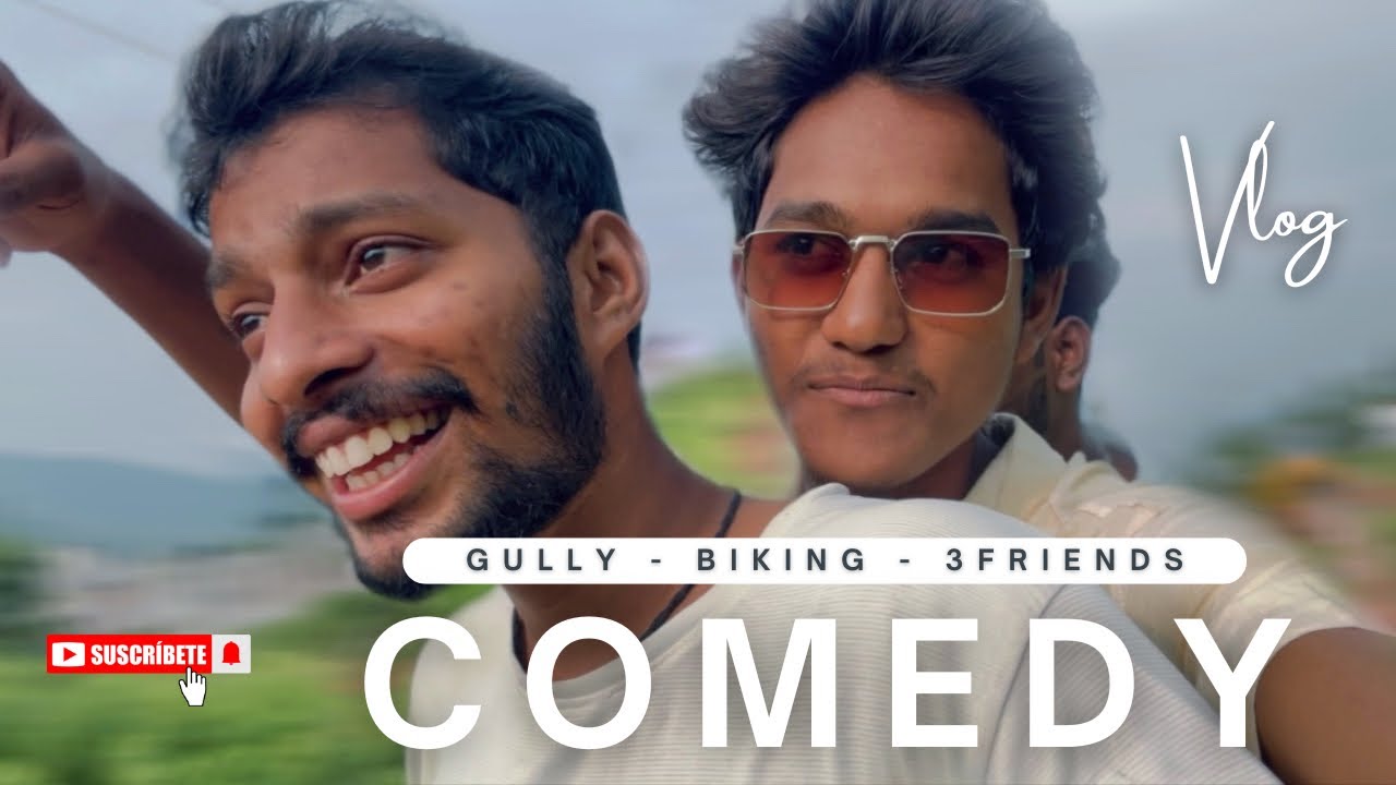 Friends with Fun Moment || Gully Vlog || Friends || 3 members in bike || Comedy Moment || - YouTube