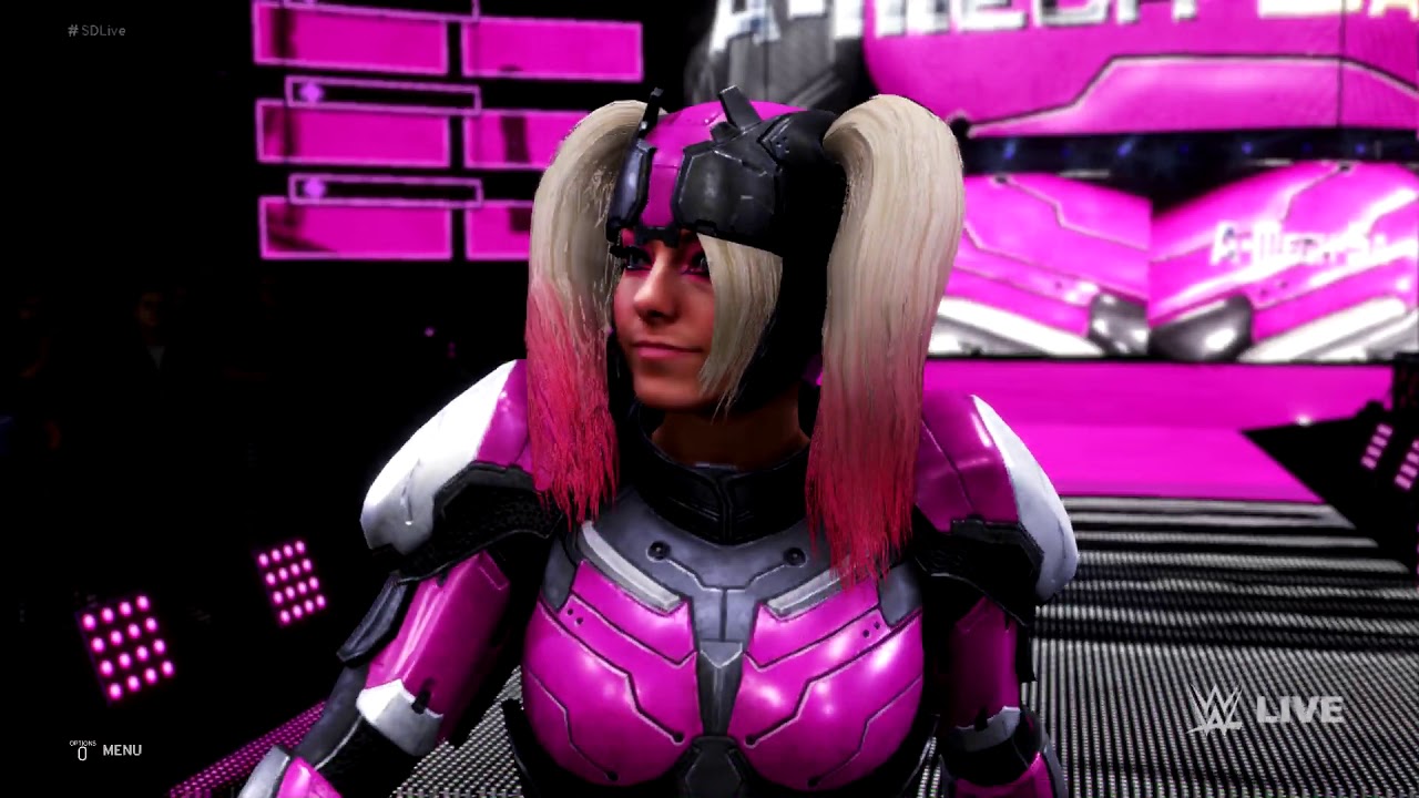 WWE2K20 A Mech Sa Bliss Entrance - YouTube