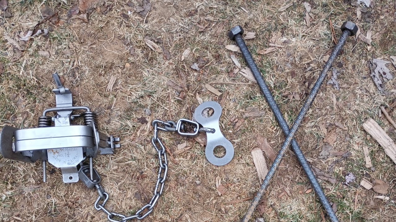 Trapping episode 1: Traps, anchors, dirt hole set, and more! #trap # ...