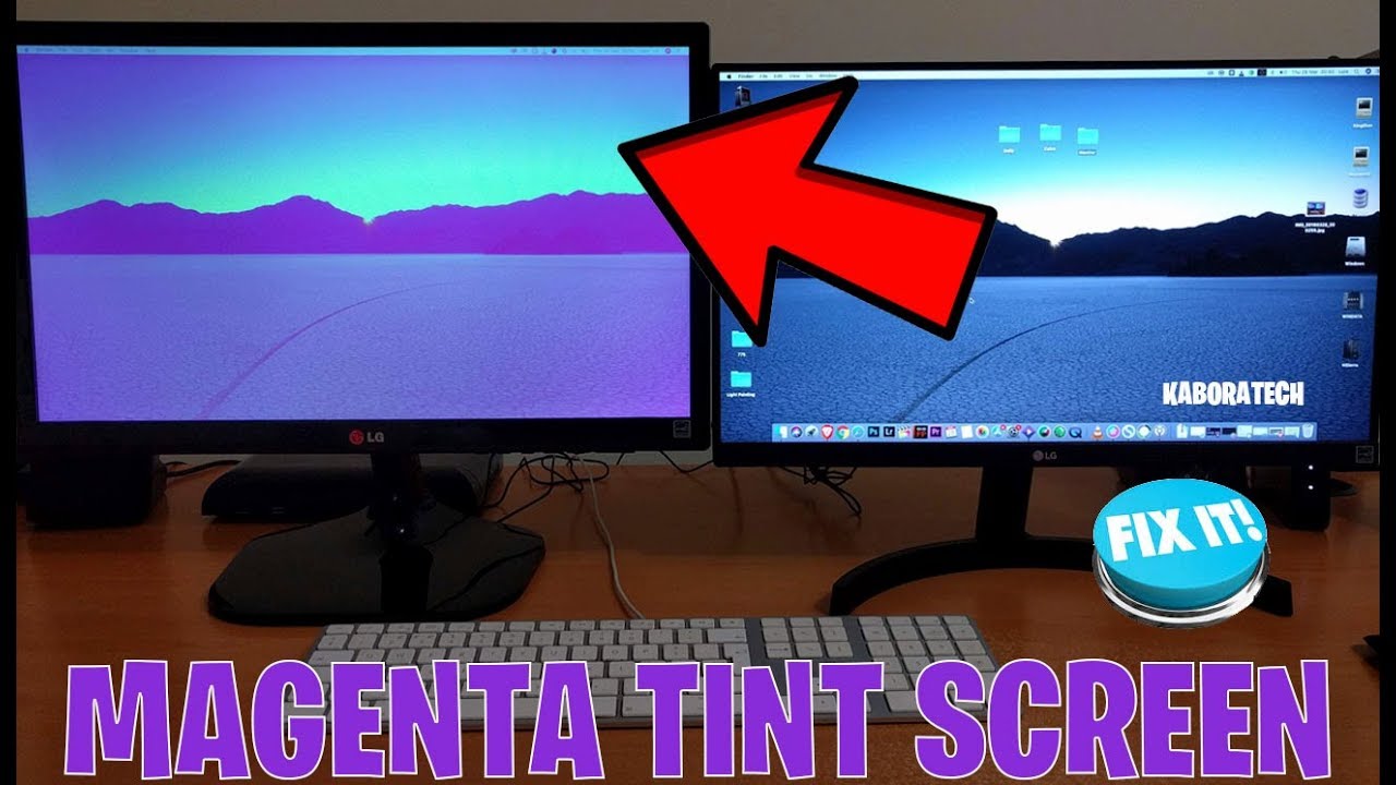 Fix para Monitor Rosa / Magenta em Mac OS X Mojave - YouTube