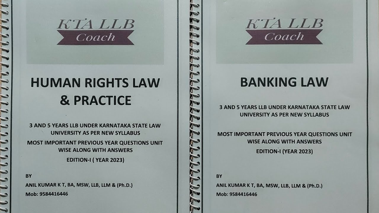 New Edition-I 2023 all 3 and 5 years LLB subjects notes available ...