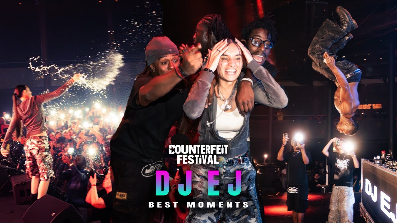 DJ EJ Live @ Counterfeit Festival ft JELEEL! | BEST MOMENTS - YouTube