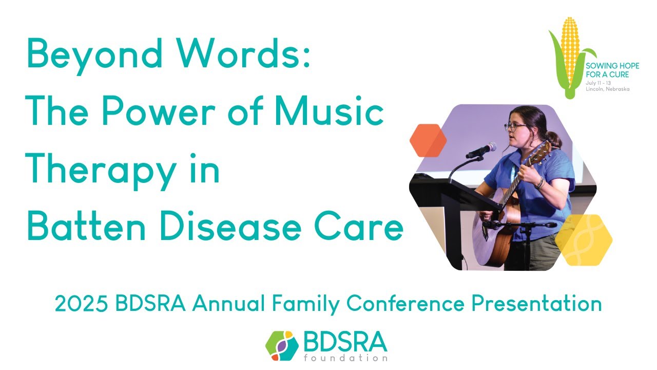 The Power of Music Therapy in Batten Disease Care | 2025 BDSRA Annual ...