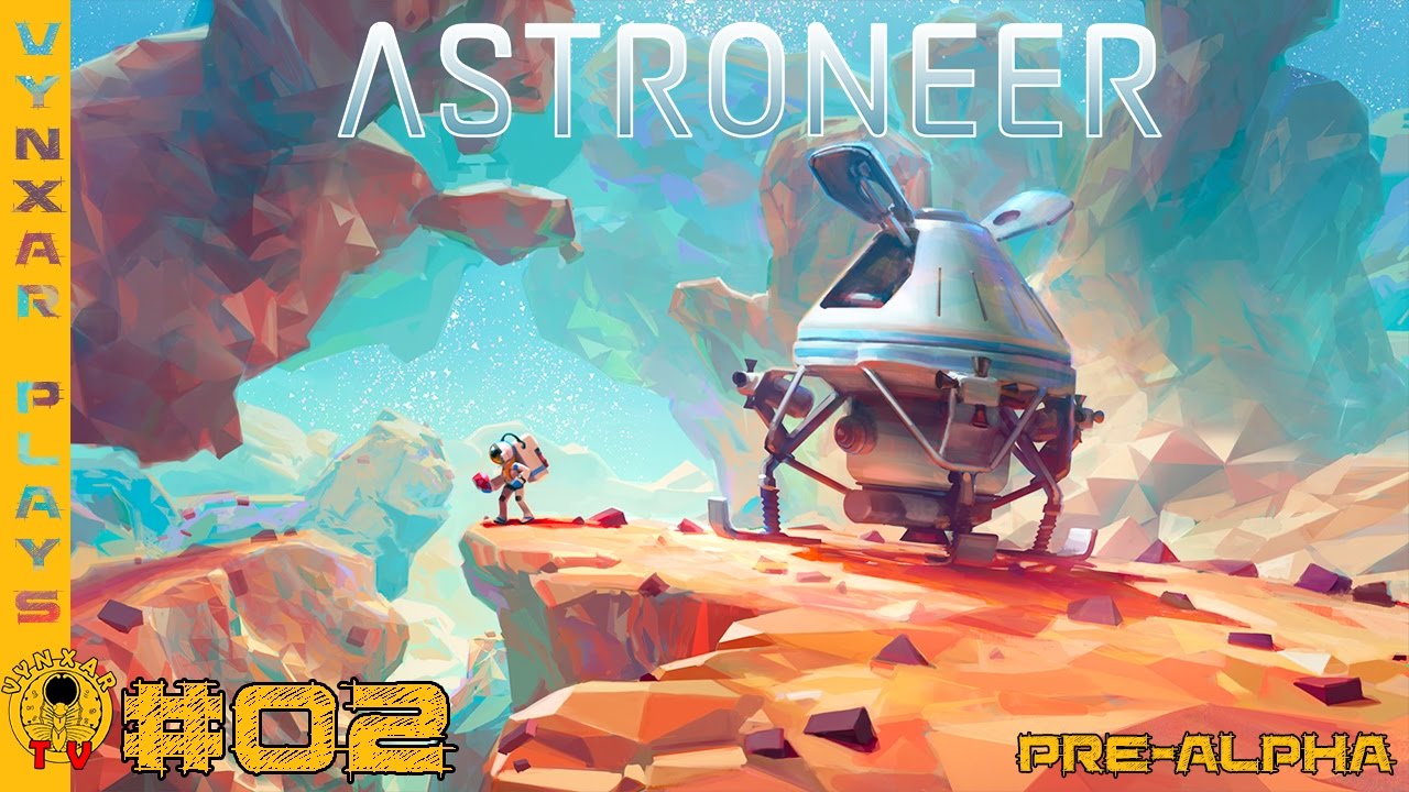 Astroneer - Rover and Space Shuttle - pre-alpha - YouTube