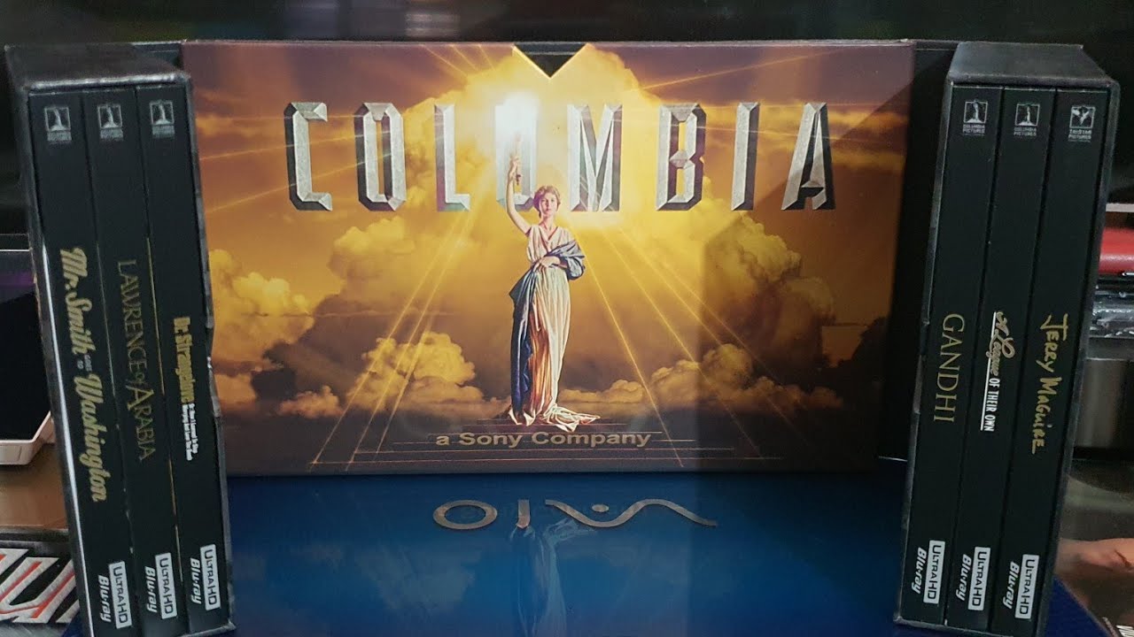 COLUMBIA CLASSICS 4K ULTRA HD COLLECTION VOL. 1 UNBOXING + MENUS - YouTube