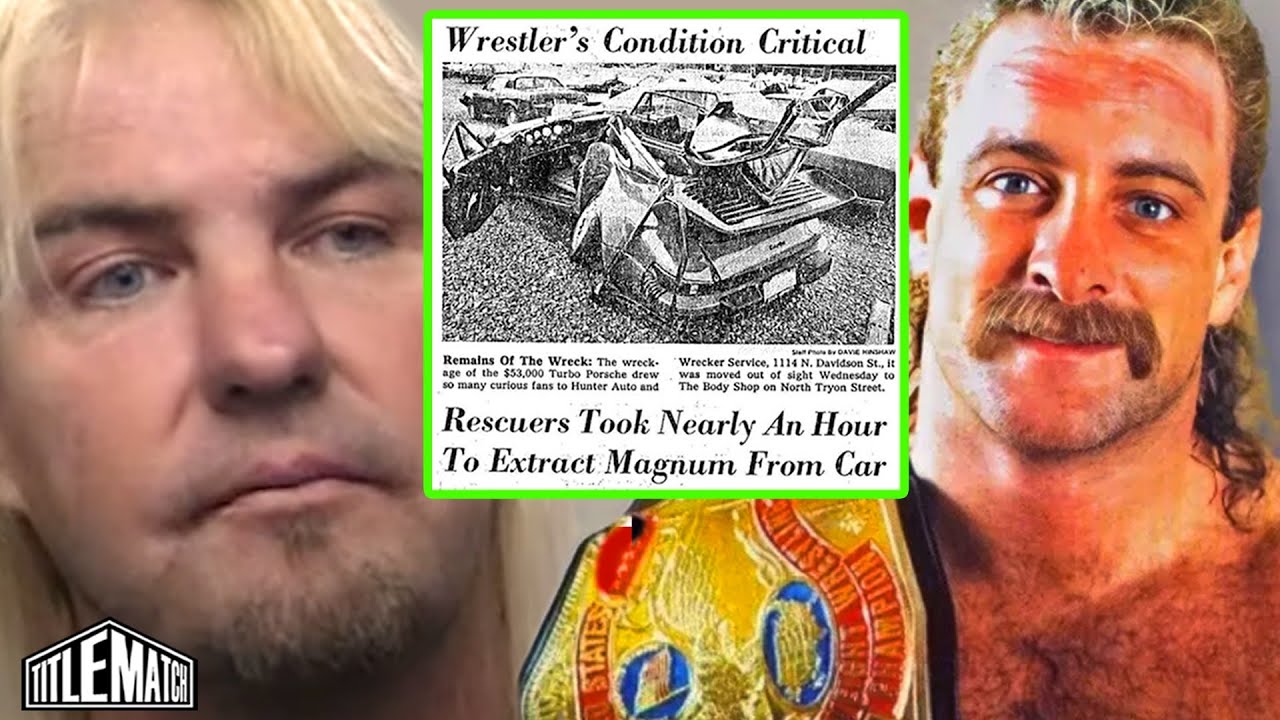 Barry Windham - How Bad the Magnum TA Car Crash was - YouTube