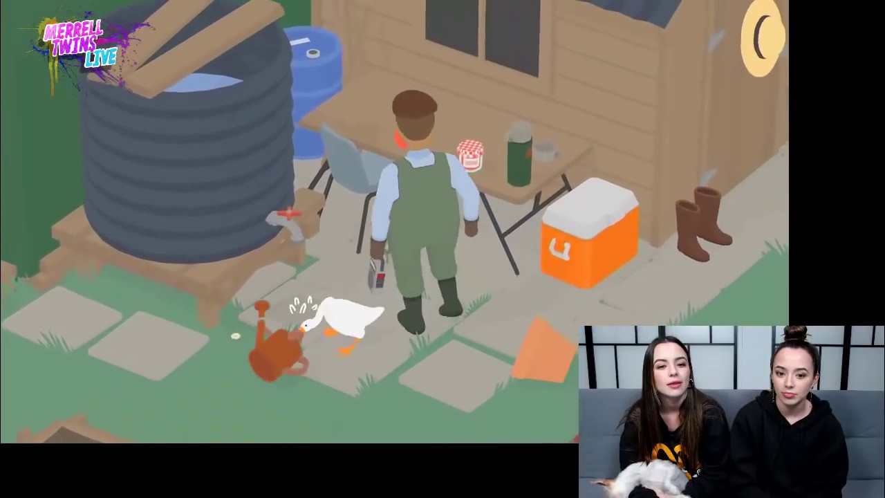 UNTITLED GOOSE GAME - MERRELL TWINS LIVE - YouTube