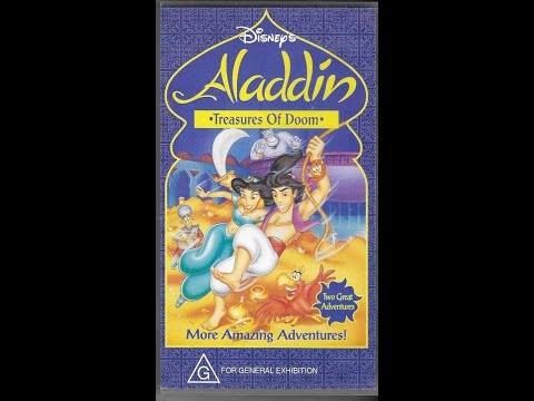 Opening and Closing to Aladdin: Treasures of Doom 1995 VHS (Australia)
