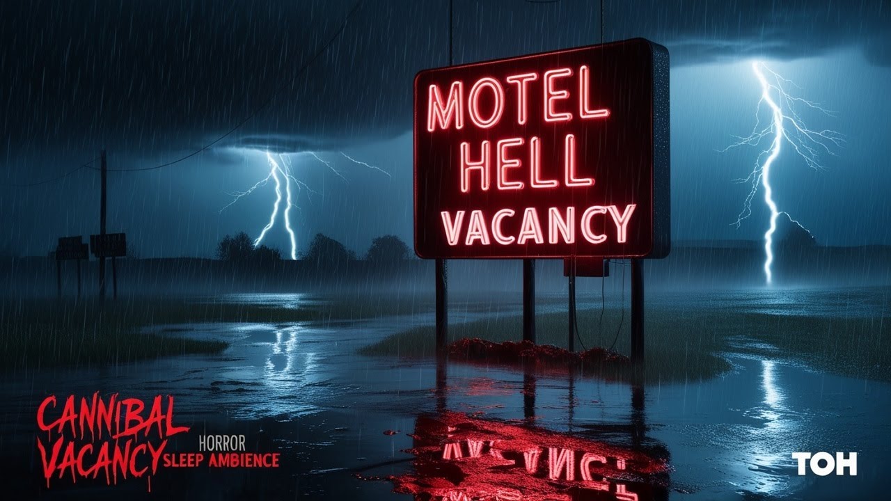 Motel Hell Storm | Cannibal Vacancy Horror Sleep Ambience | 10 Hours ...