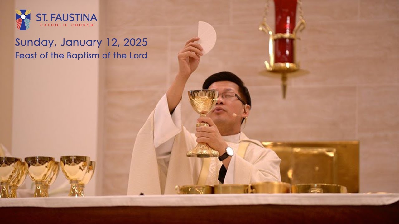Sunday, January 12, 2025 - Sunday Mass at St. Faustina - YouTube