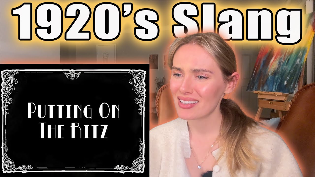 1920S Slang!! Russian Girl Learns Old US Language! - YouTube