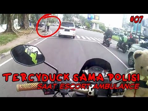 Terciduk Polisi Saat Escort Ambulance | Escorting Ambulance Indonesia