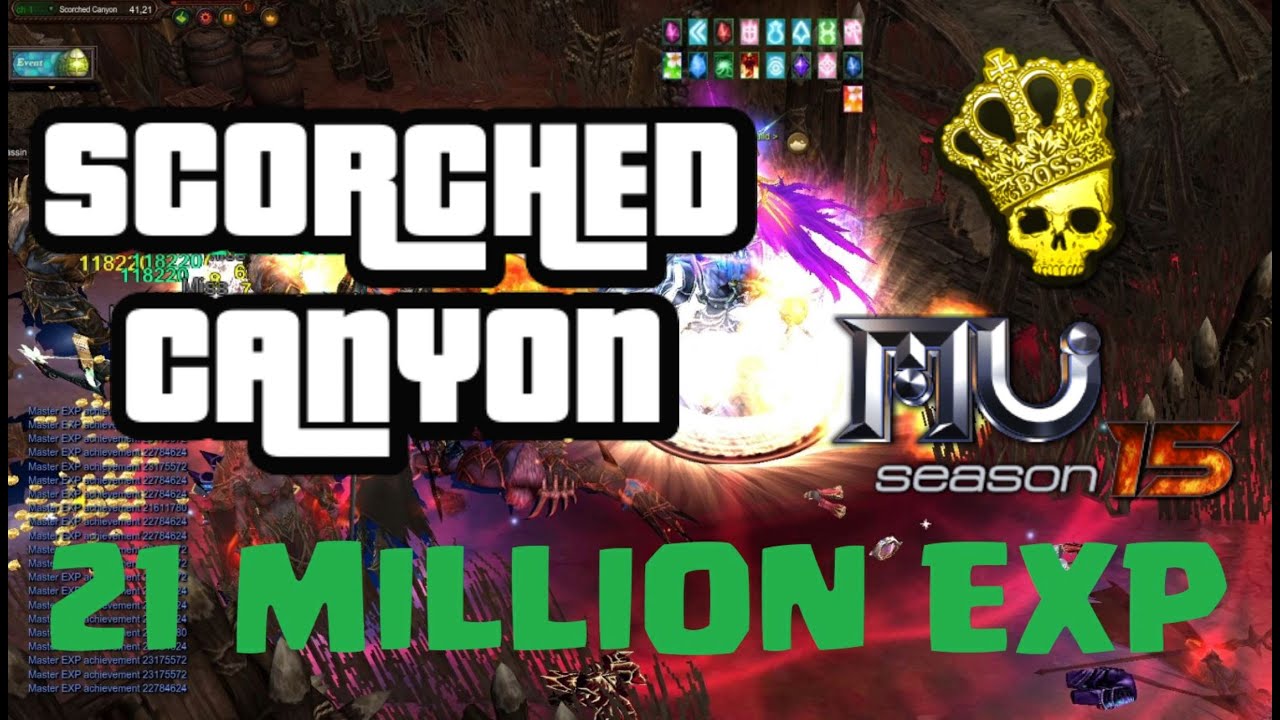 🔥 SUMMONER WIZARD LVL 1090+ SOLO SCORCHED CANYON 😎 - MU ONLINE SEASON ...