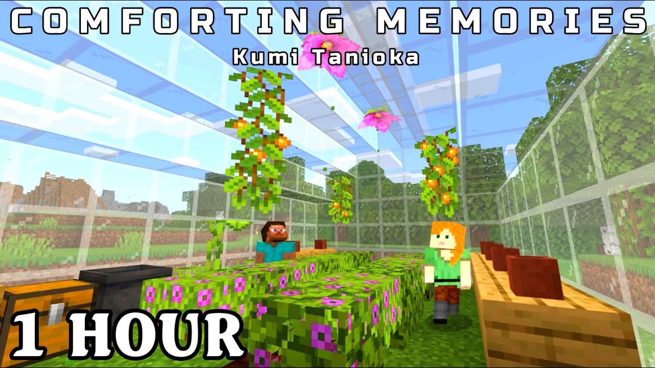 Kumi Tanioka - Comforting Memories (1 Hour Minecraft 1.18 Music) - YouTube