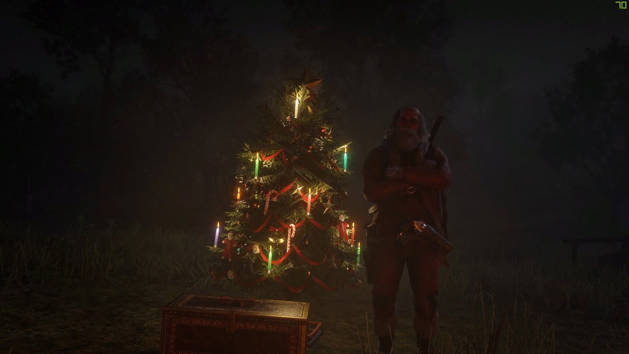 Red Dead Redemption 2 Online - Santa Claus Joins the Band as Banjo ...