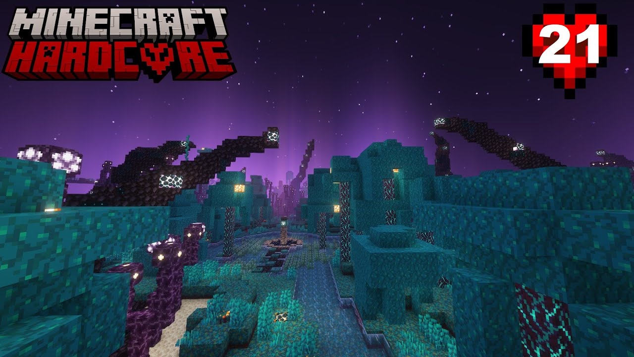 CHAPTER 21: END TRANSFORMATION PART 2 - HARDCORE MINECRAFT 1.21 - YouTube