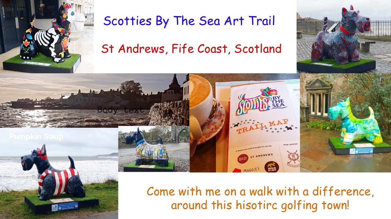 Scotties By The Sea! A unique sculpture trail in historic St Andrews ...