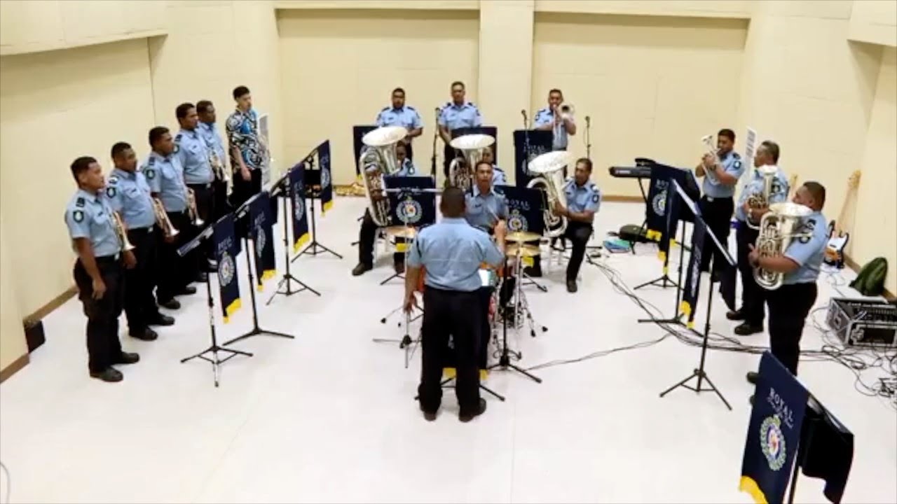🇹🇴 Royal Tonga Police Brass Band Merry Christmas & Happy New Year ️ ...