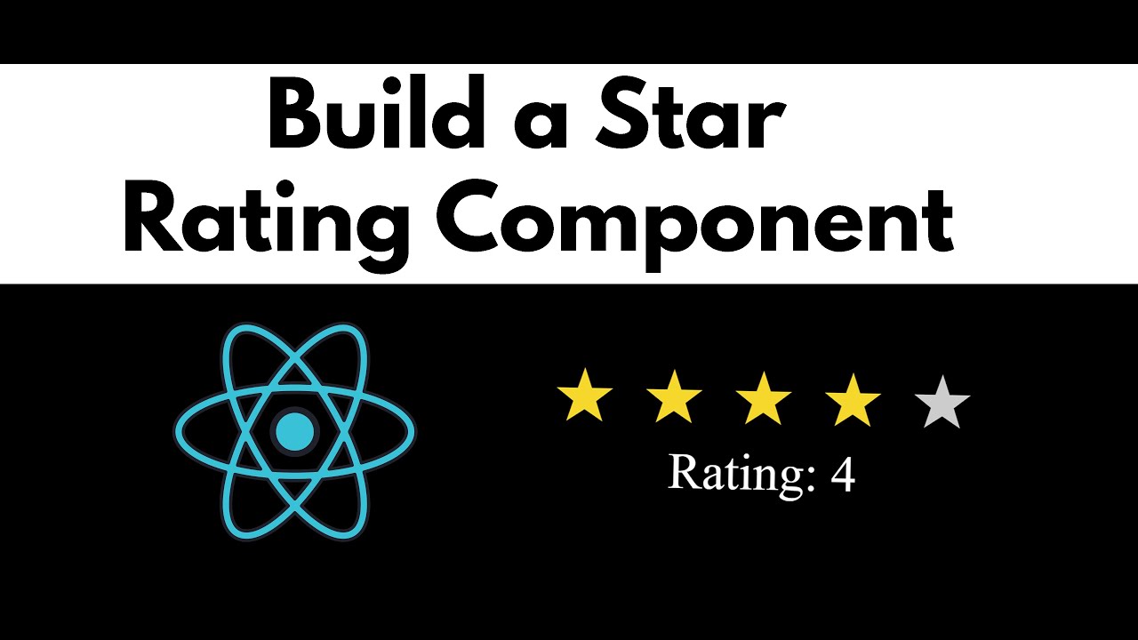Build a Star Rating Component in React - YouTube