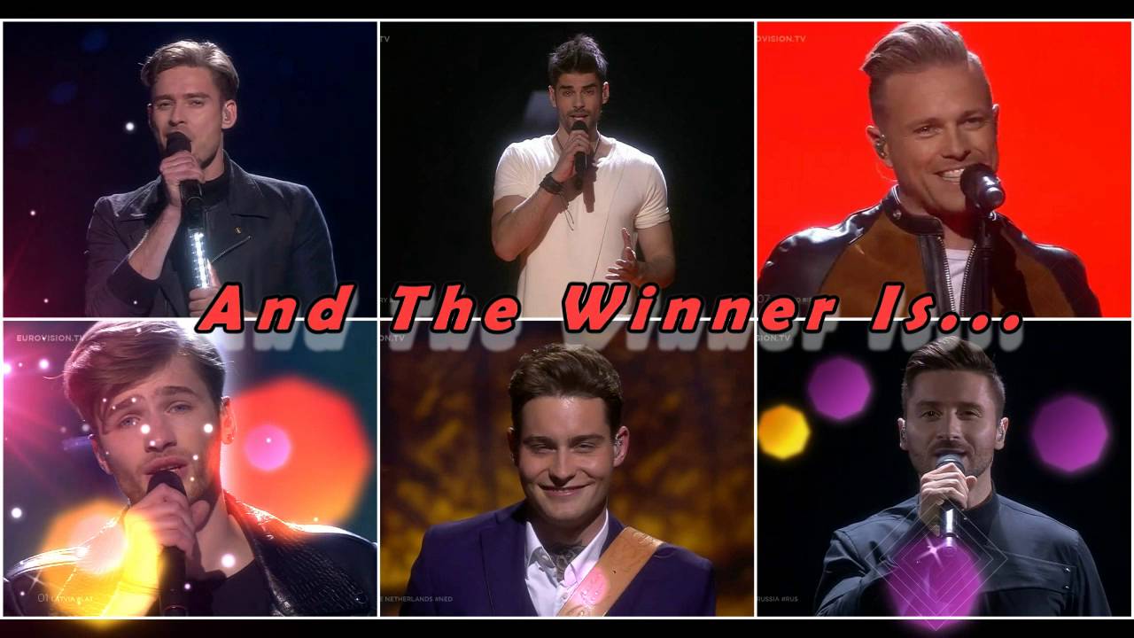 Eurovision Awards 2016: Hottest Male Singer - YouTube