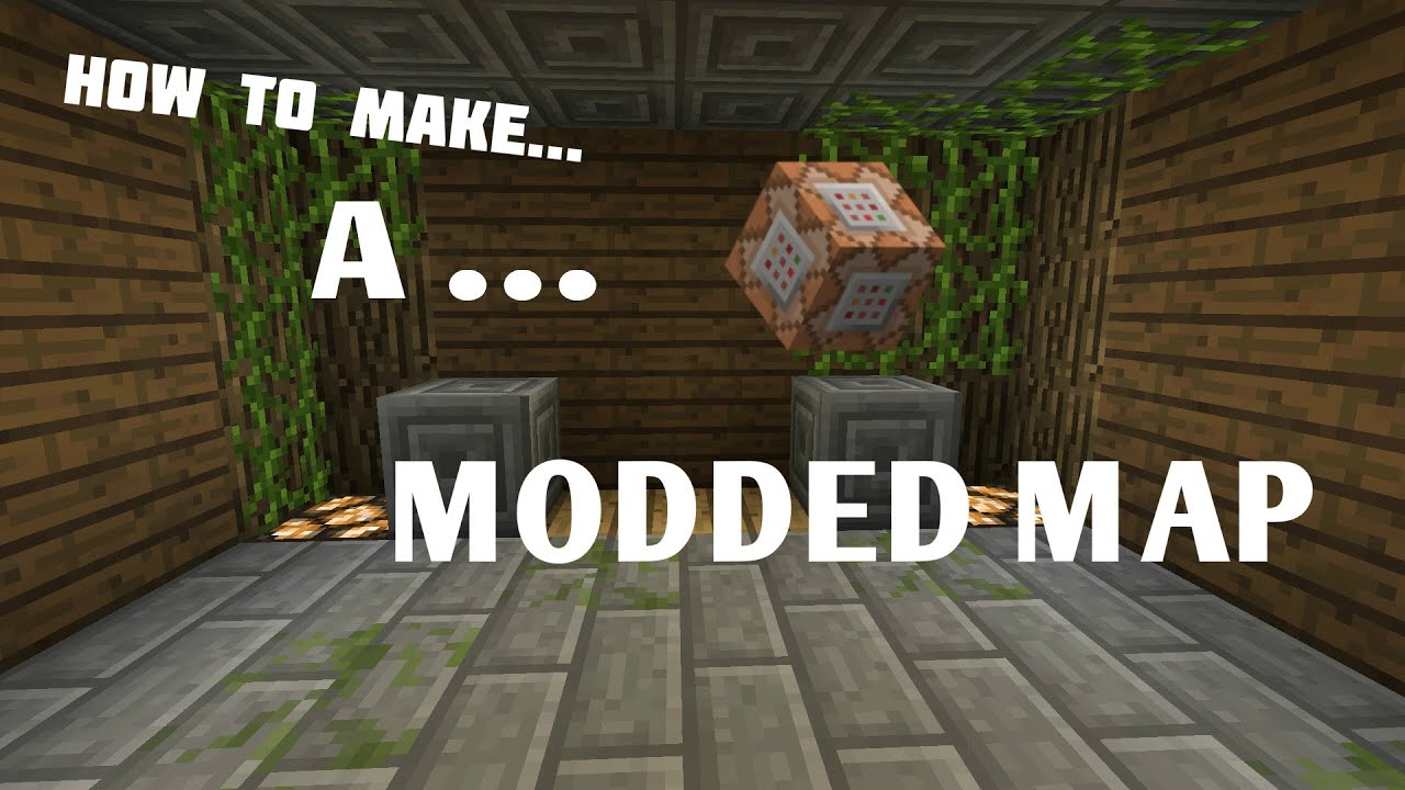 Mcpe How To make Cool Modded Maps! [Part 1] - Intro - YouTube