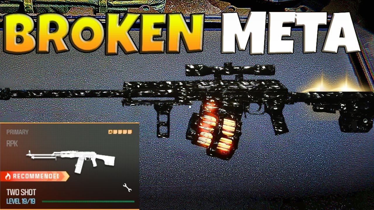 *BROKEN META* TWO SHOT RPK BREAKS Rebirth Island 😳 (90 Kills) - YouTube