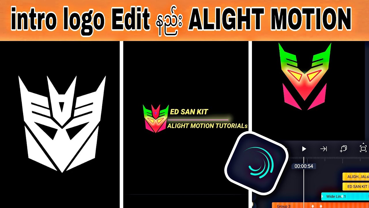Intro logo Editing | #Alight motion - YouTube
