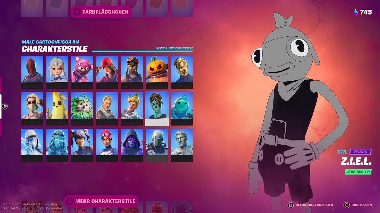 Fortnite All Colours - YouTube