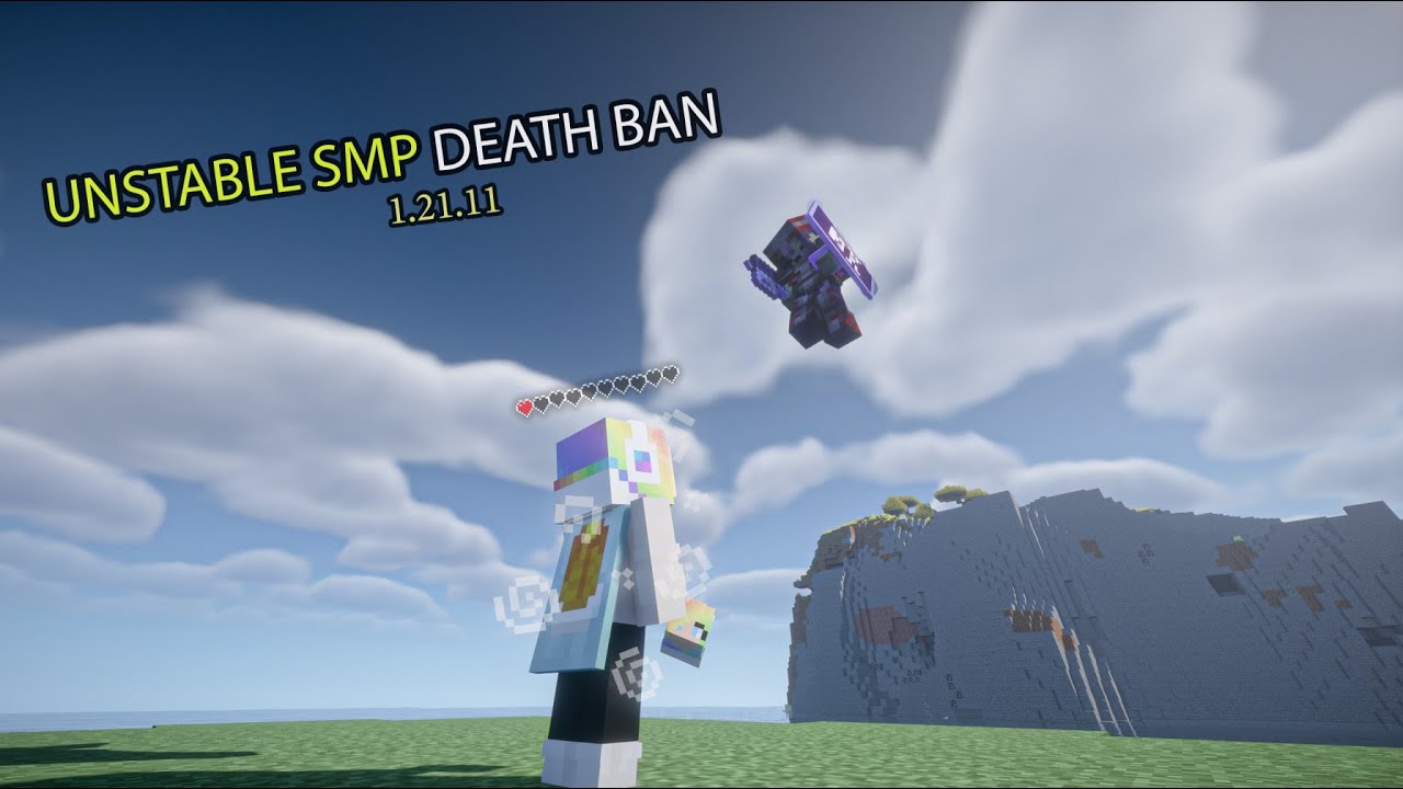 How to make UNSTABLE SMP DEATH BAN in Minecraft! (Command Block ...