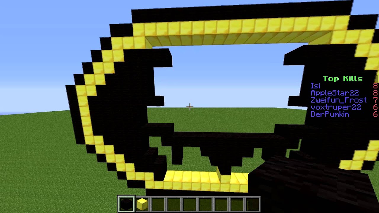 Minecraft Batman Symbol