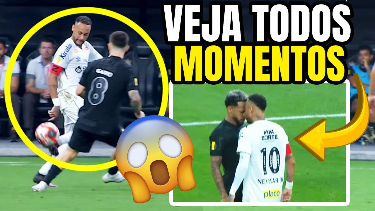 🚨 IMPARÁVEL! Neymar vs Corinthians (12/02/2025) - TODOS os Lances ...