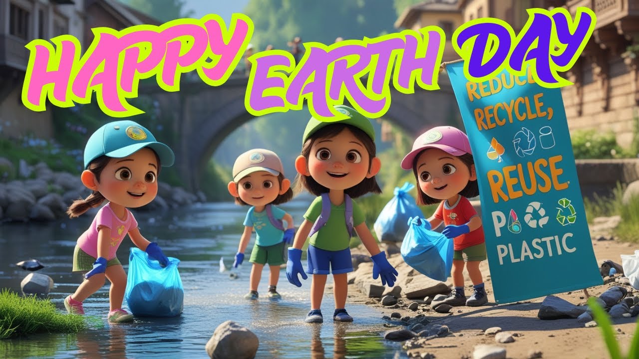 Earth Day Rhyme and Song | Save the Planet | Environment Rhyme for kids ...