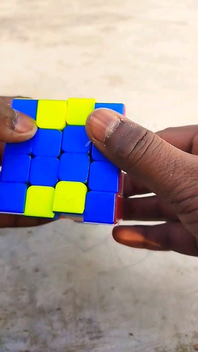 how to solve a dot pattern in 3by3 rubik's cube #shorts #shortvideo #ytshorts #trending #viral ...