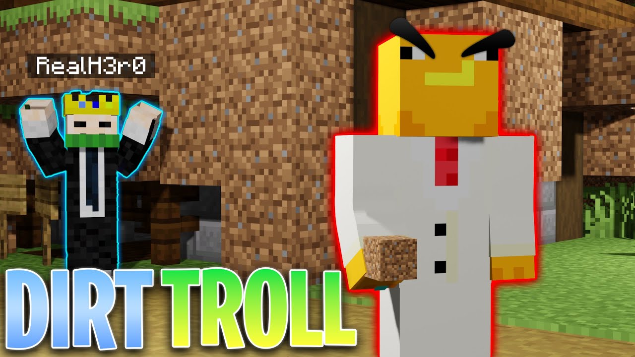 Trolling Hero With DIRT! In PANDA ISLAND! - YouTube