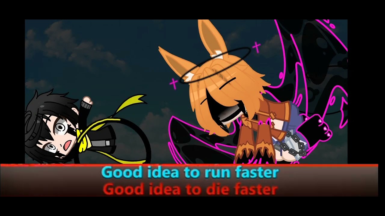 FNF Game over lyrics (cream from my AU vs @ulti1086) - YouTube