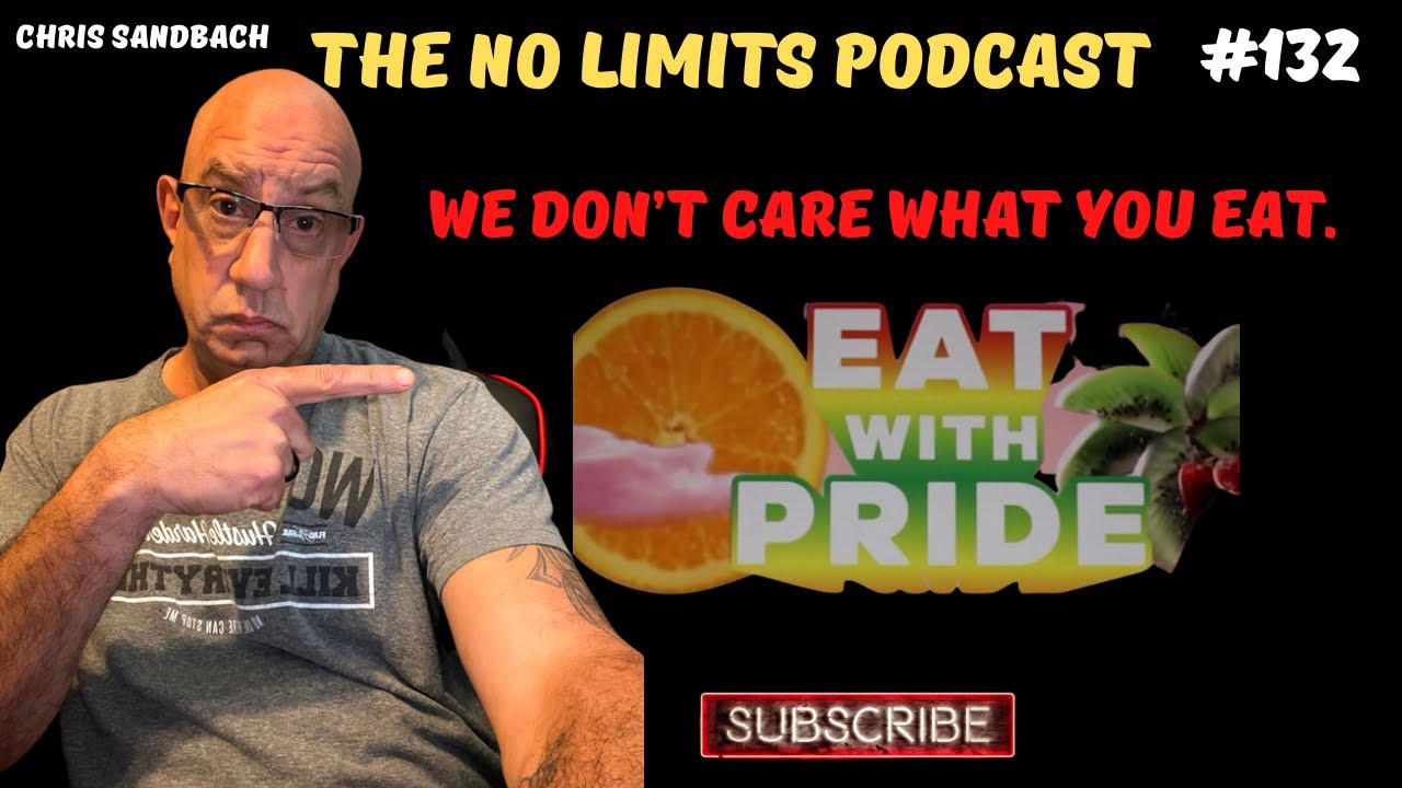 Episode #132 We don't care what you eat. #pride#menu#chris#sandbach# ...