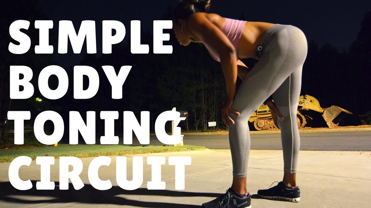 Simple Body Toning Circuit ((HIIT WORKOUT FOR FAST RESULTS) - YouTube