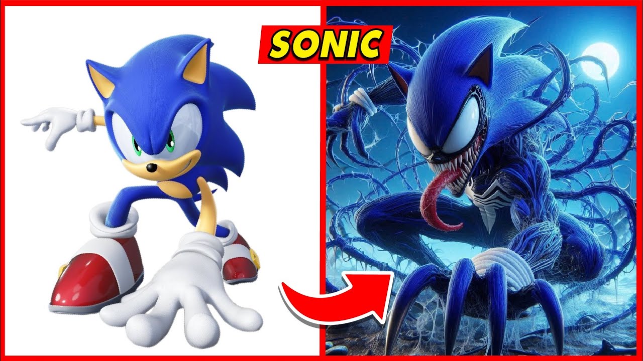 Sonic In Real Life & Venom | Guess The Sonic Meme By Dance and Voice 🦔🔵 ...