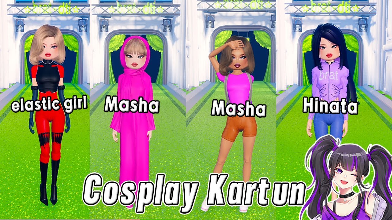 MARBI COSPLAY KARTUN TERKENAL - YouTube