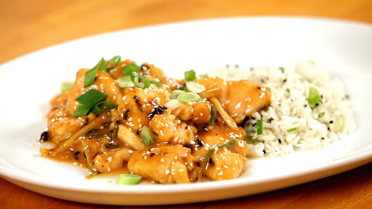 How to Make Healthy Sesame Chicken | Asian Cooking - YouTube