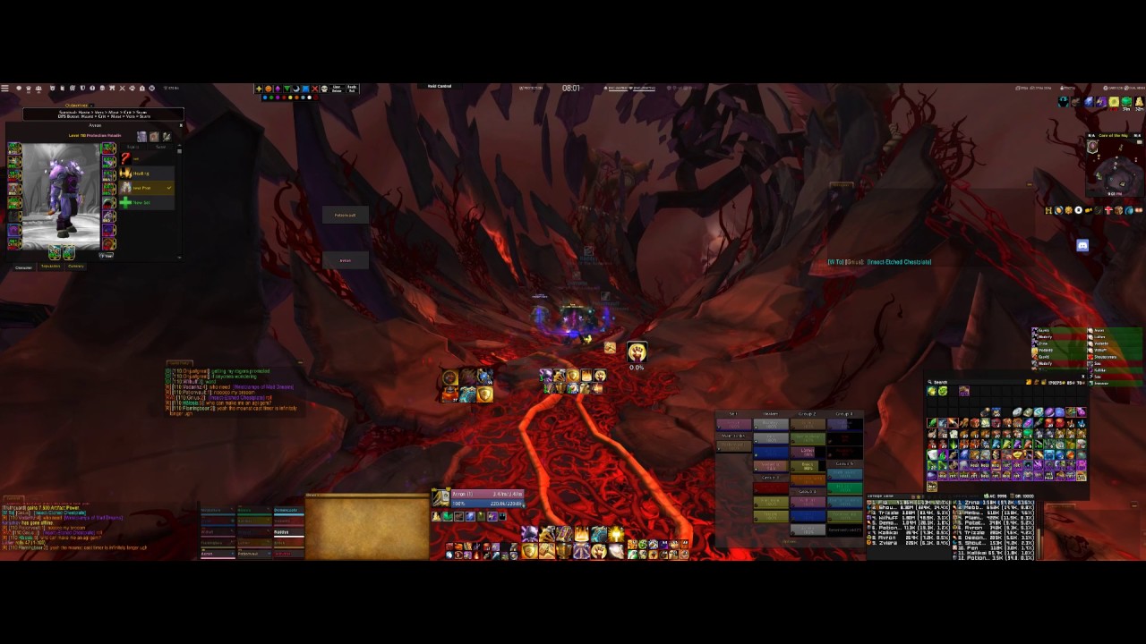 Emerald Nightmare Full Clear Heroic 1 Hour Tribe of Ascended Prot Pally ...